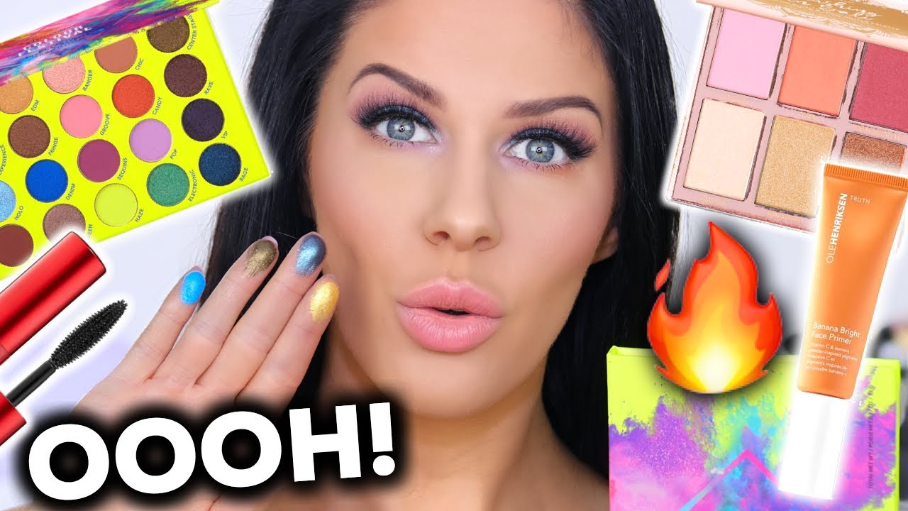 FULL FACE OF NEW MAKEUP I'M OBSESSED WITH!! | NEW HOLY GRAILS!! - YouTube