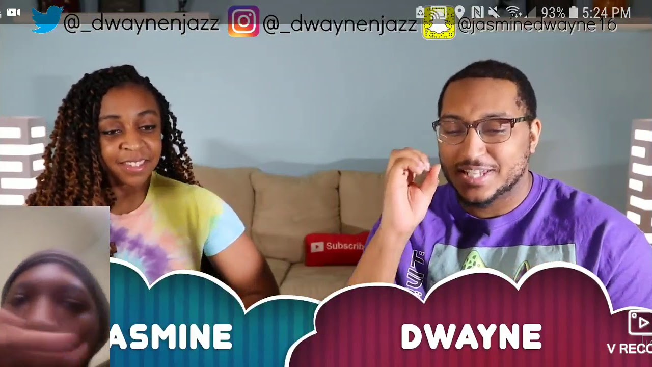 Reaction to Dwayne N Jazz Reacting to Calebcity " Whenever a Scientist ...