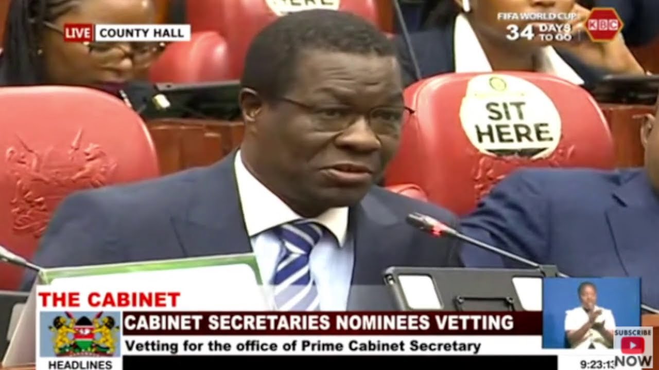 Musalia asked by Azimio MPs about his Land Grabbing Allegations ...