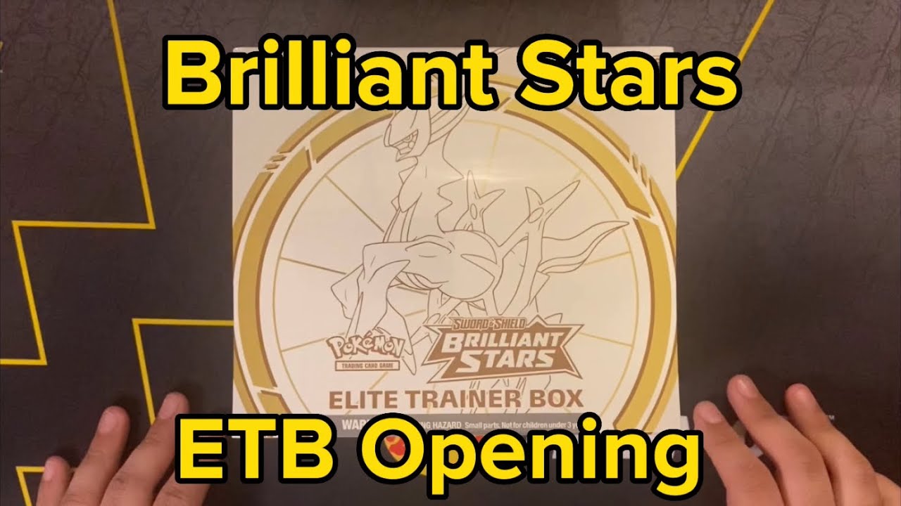 Brilliant Stars ETB Opening | Pokemon Card Opening - YouTube