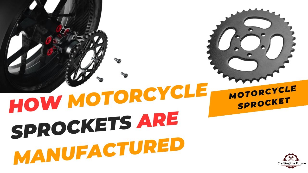 How Motorcycle Sprockets Are Made Manufacturing Process Explained - YouTube