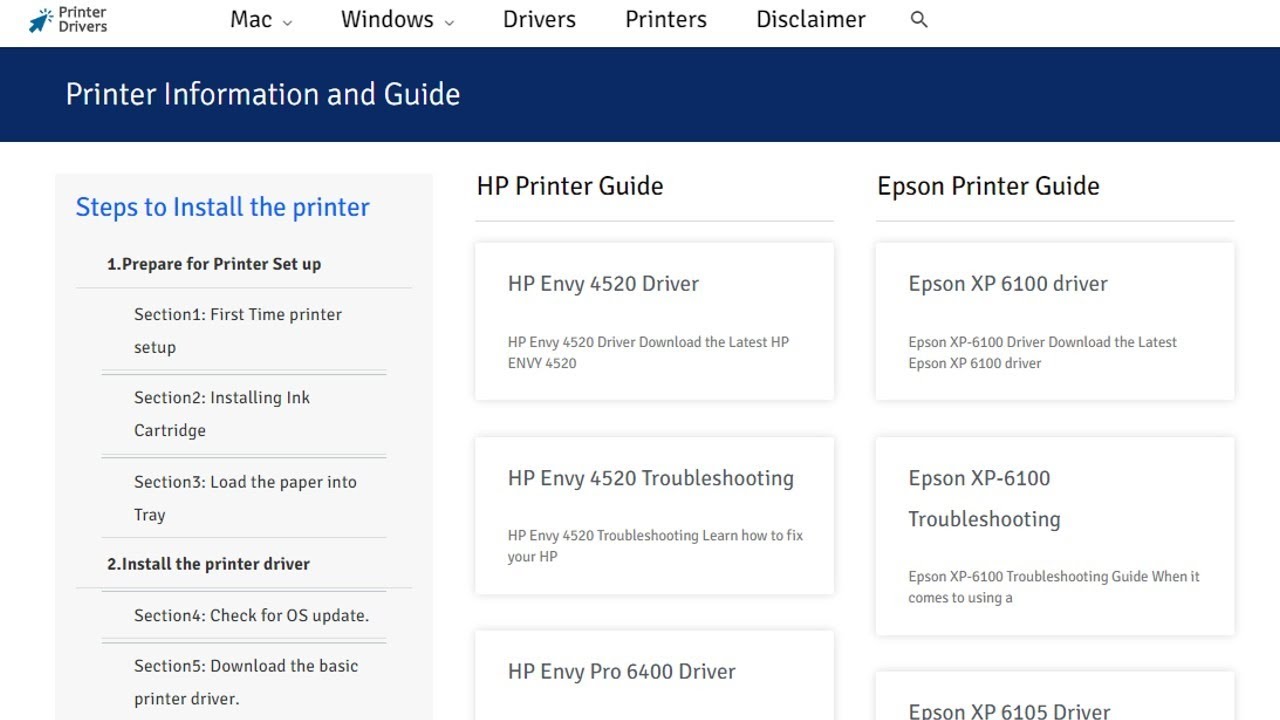#printerdrivers_uk | Printer Install Guide for Unboxing and Setting up ...