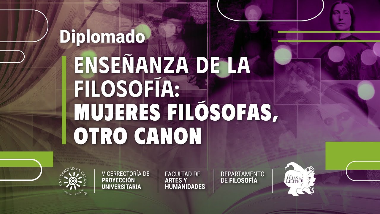 Enseñanza de la filosofía — Mujeres filósofas, otro canon - YouTube
