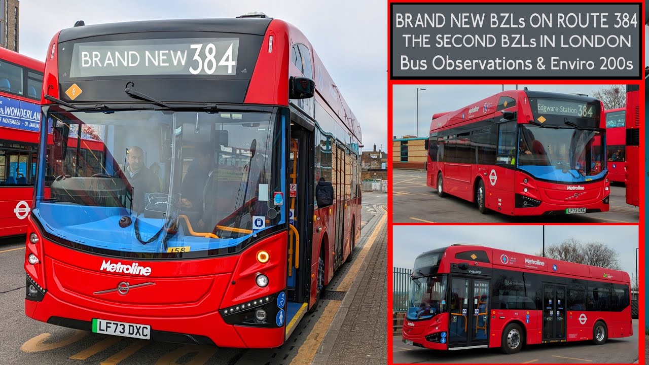 *BRAND NEW BZLs + NEW ALLOCATION* Route 384 Volvo BZL EV Observations ...