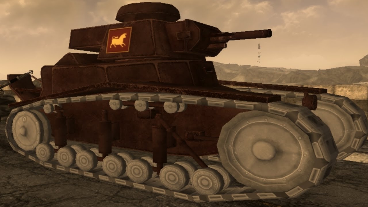 You Can Drive Legion Tanks in Fallout New Vegas - YouTube