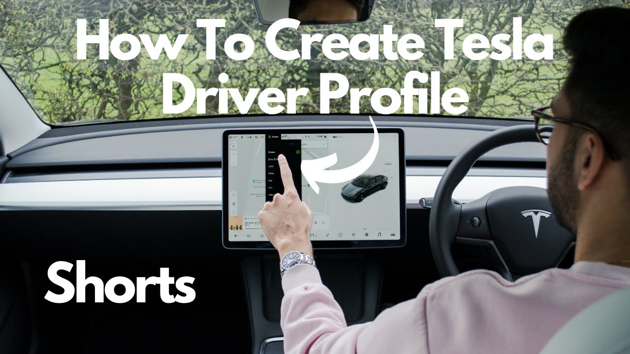 How To Create A Tesla Driver Profile #shorts #tesla - YouTube