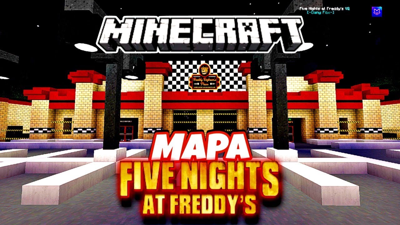 El mejor MAPA de la Pizzería de Five Nights At's Freddy Movie en ...