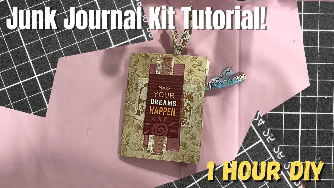 Quick DIY Junk Journal Kit Tutorial! - YouTube