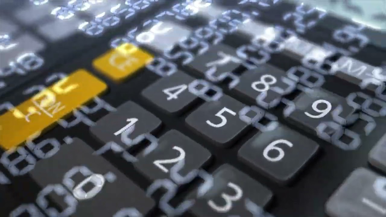 Finance Numbers Calculate | Stock Footage | Latest | Copyright Free ...