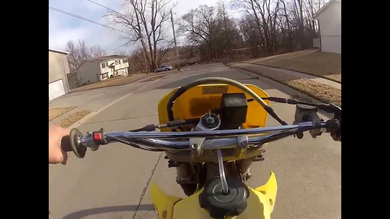 2001 DRZ400E Test Ride #0314 MP4 - YouTube
