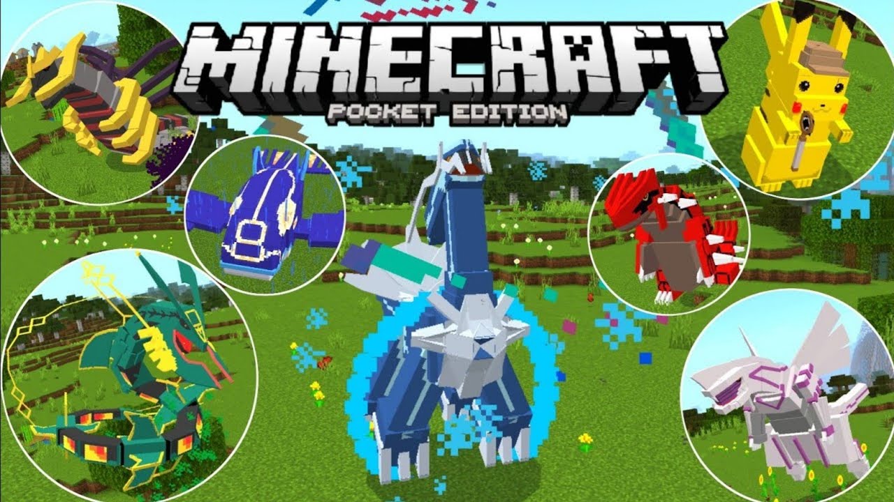 แอดออนโปเกม่อนในตำนาน สมจริงมาก พลังแต่ละตัวอย่างโหด!! Legendary ...