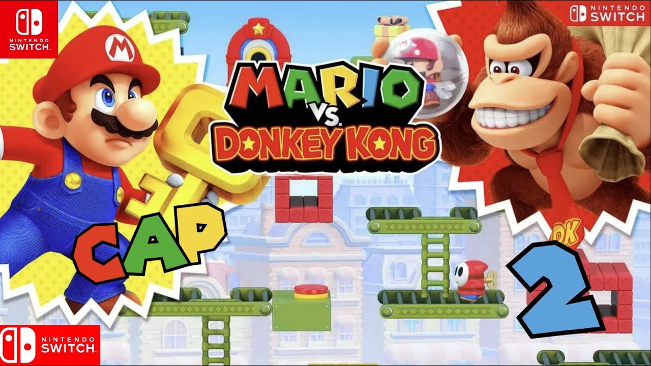 Mario vs Donkey kong | Cap 2 [ Nivel 3 ] - YouTube