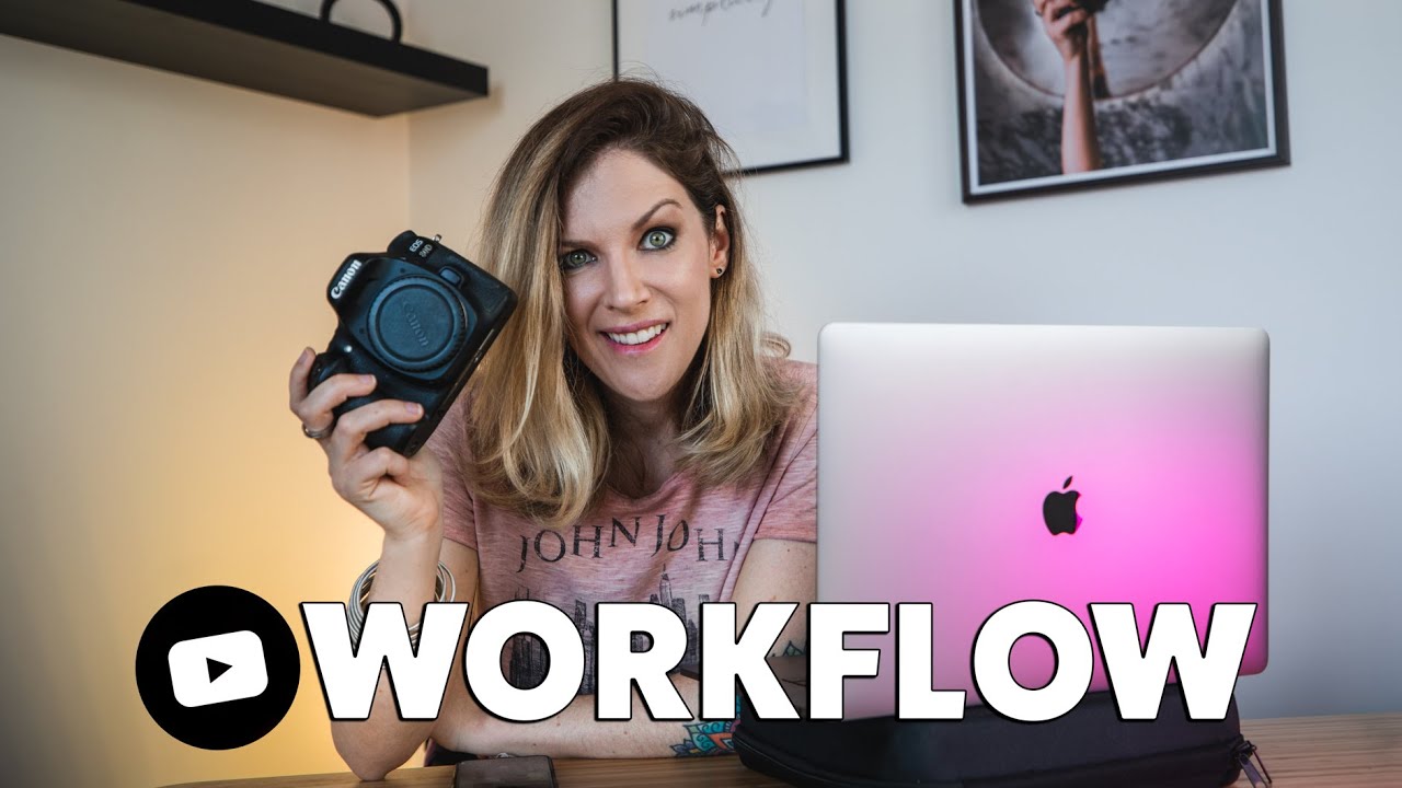 How to PLAN and Organize your YOUTUBE WORKFLOW - YouTube
