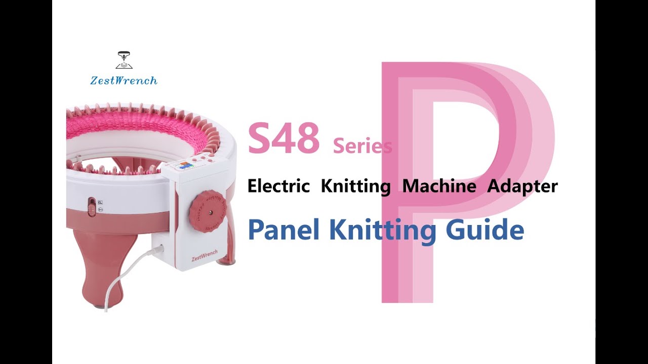 Electric Knitting Machine Adapter Plain Knitting Guide for Sentro 48 ...