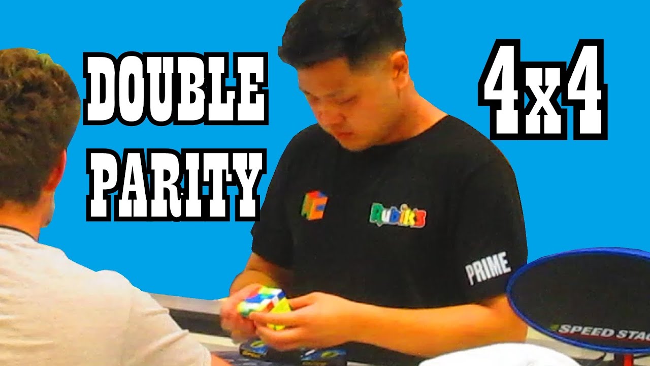 Max Park gets Double Parity, 5 Times in a Row! - YouTube