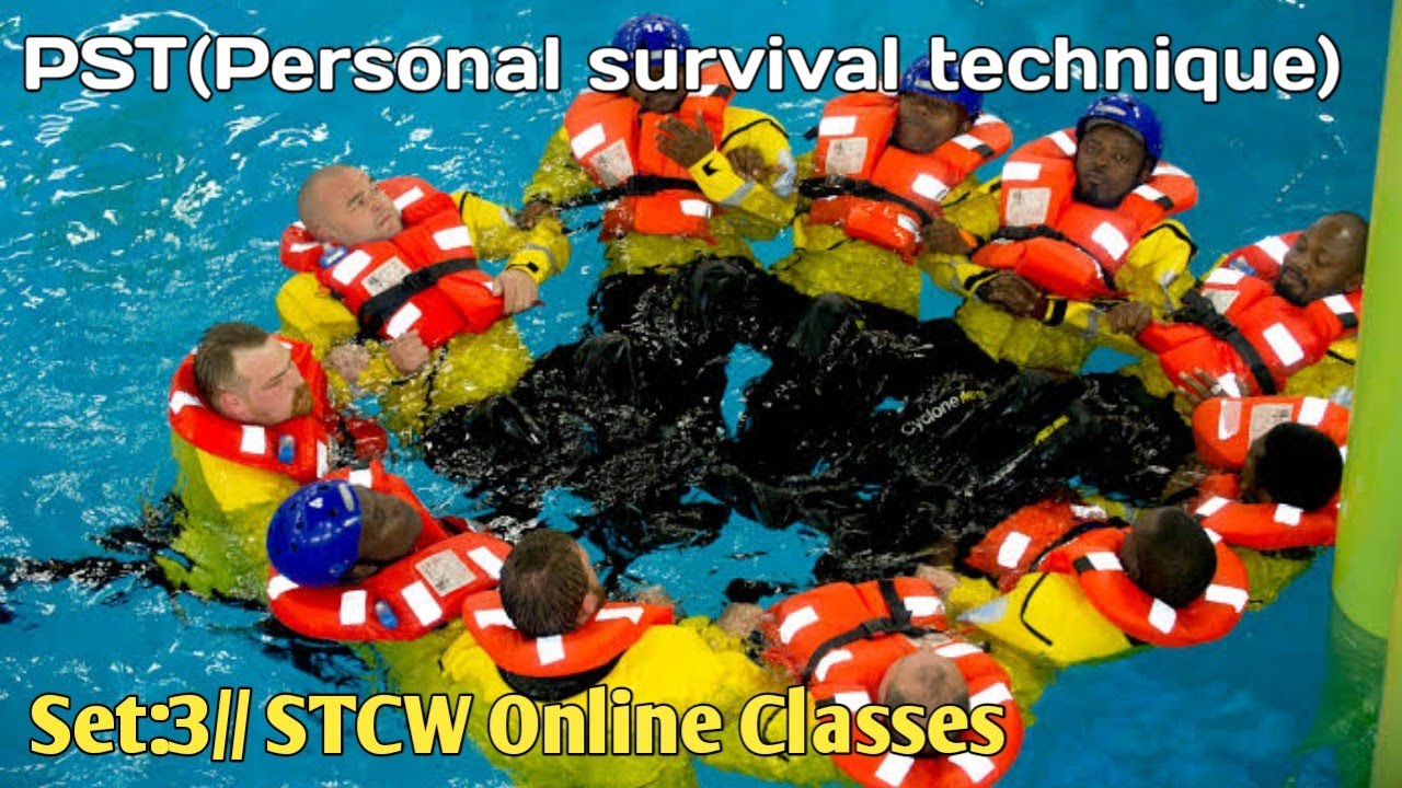 PST(Personal Survival Technique)//STCW Online Classes//Set:-3⚓🧭🚢 - YouTube