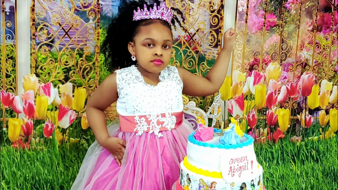 Queen Abigail Turns 4 years! - YouTube