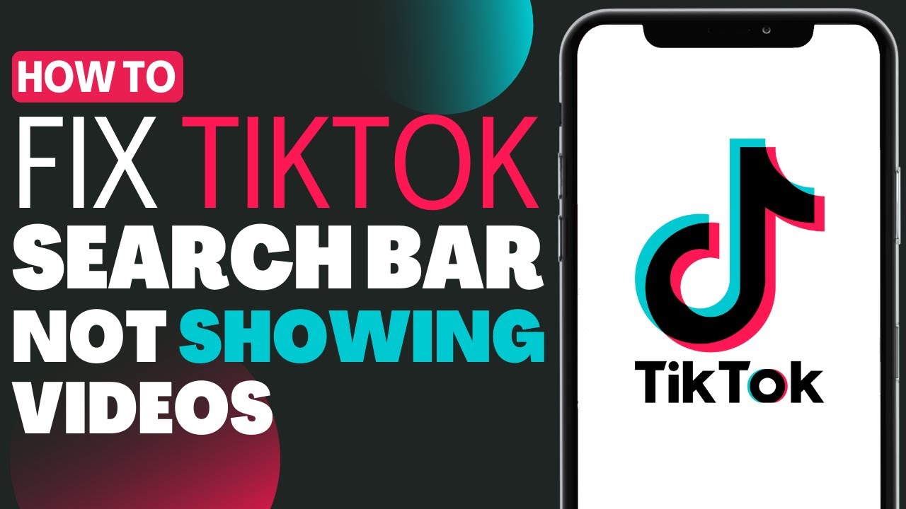 How To Fix TikTok Search Bar Not Showing Videos Problem - Full Guide ...