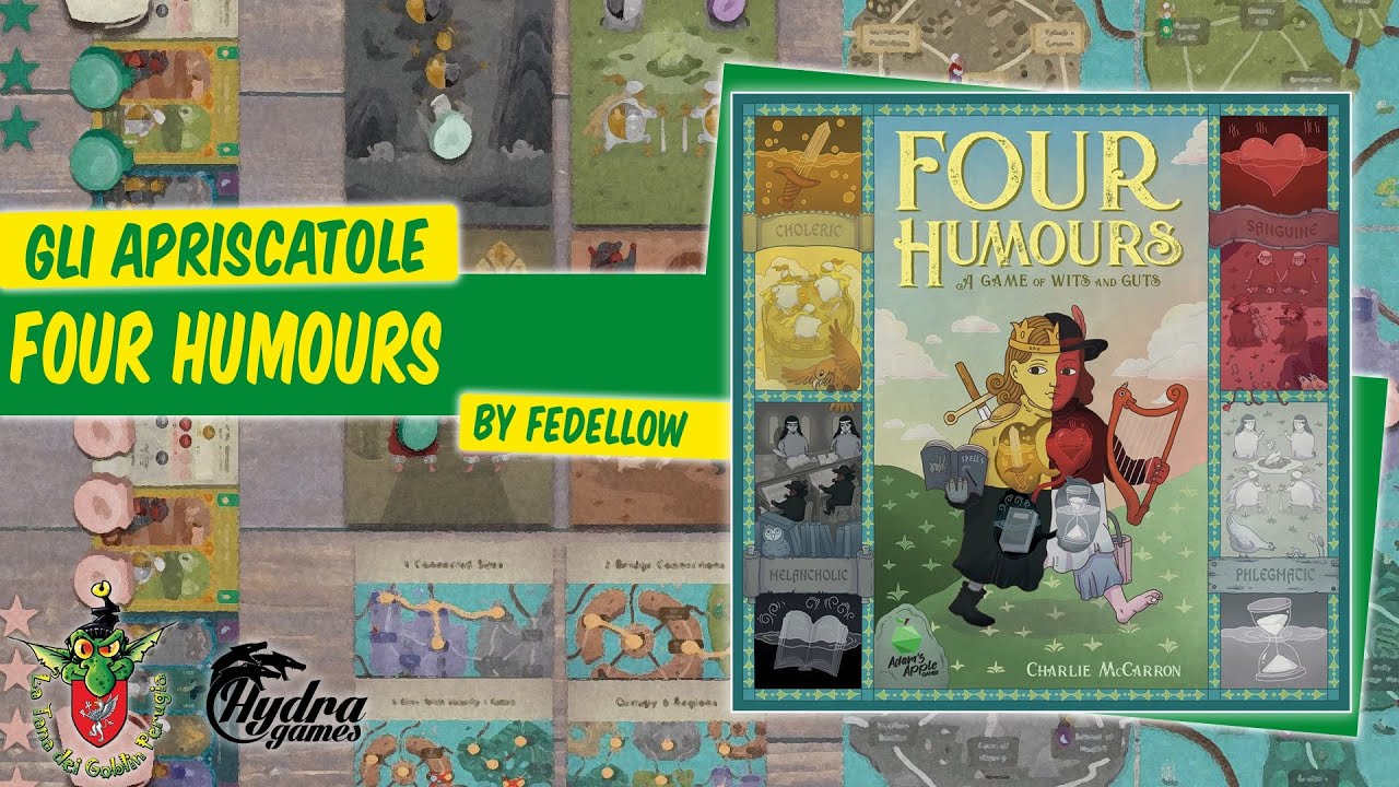 Four Humours ed. deluxe KS unboxing [Gli Apriscatole] - YouTube