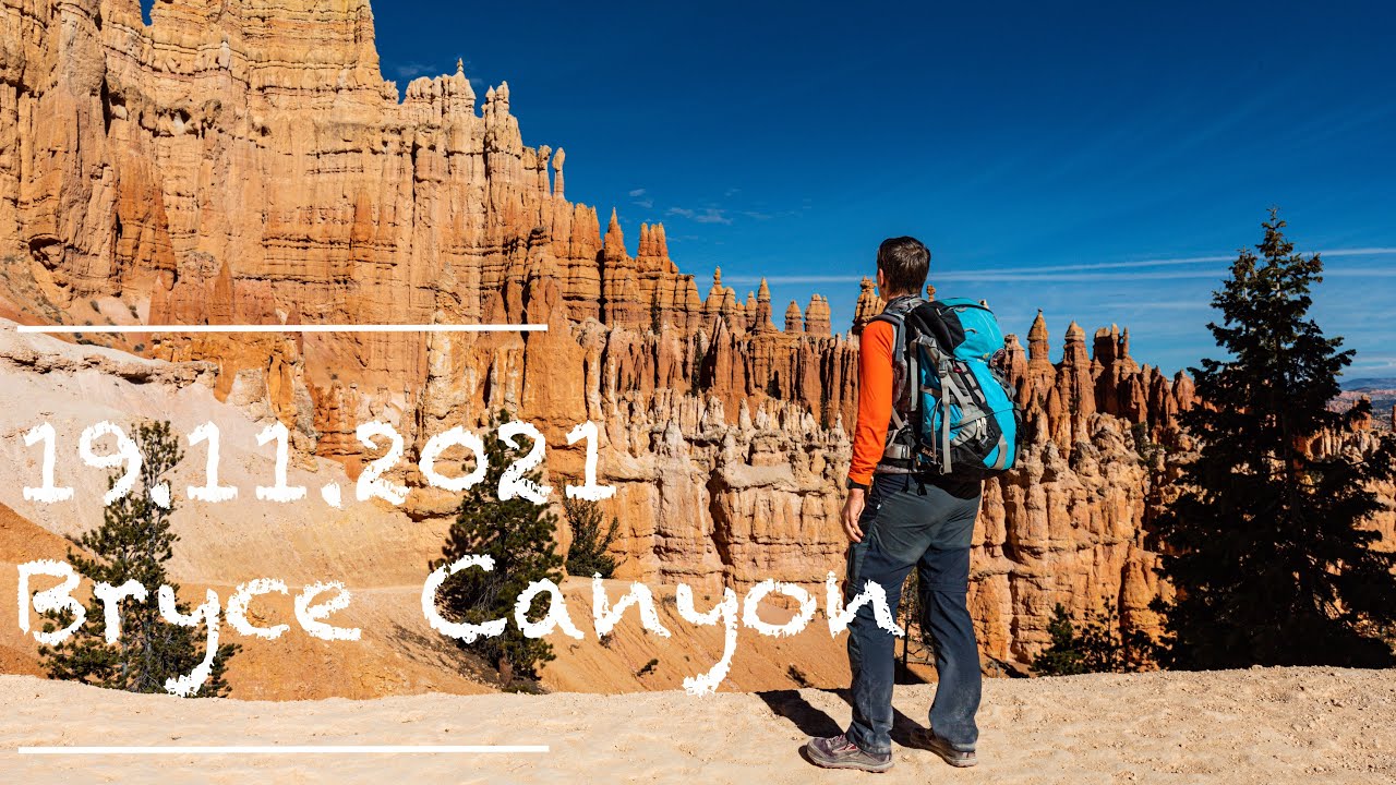 2021-11-19 Figure 8 Trail im Bryce Canyon, Fahrt zum Zion NP - YouTube