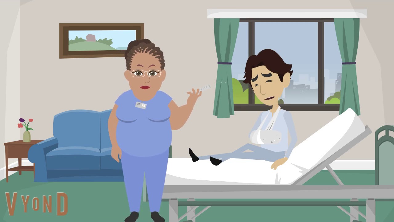Animated case study on pain - YouTube