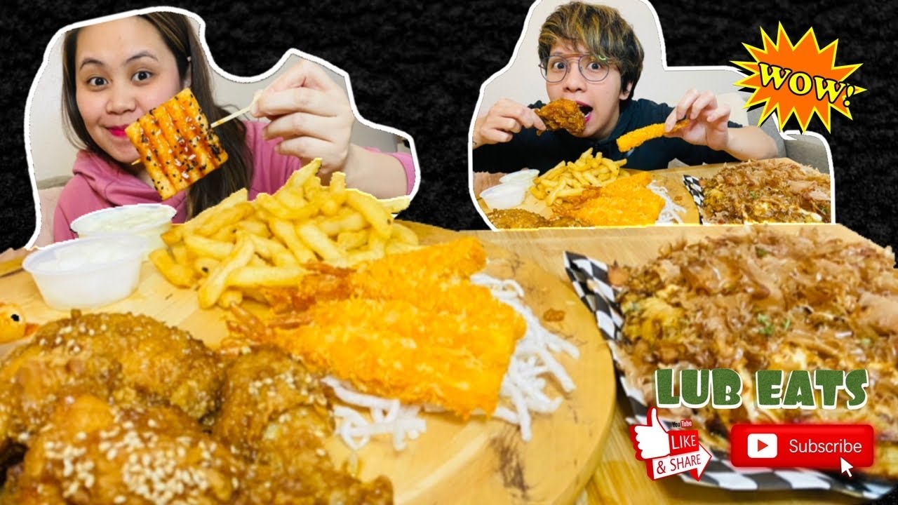 KOREAN FOOD MUKBANG LUB EATS - YouTube