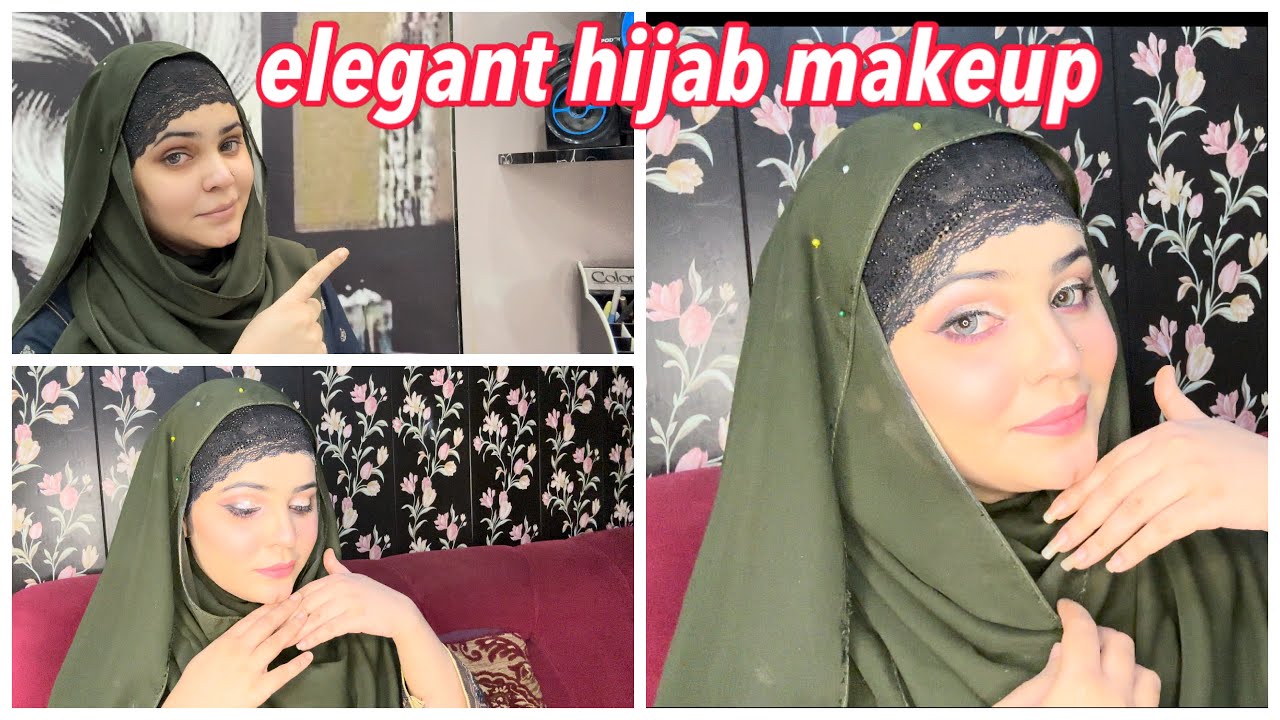 Elegant makeup tutorial || Elegant Hijab makeup tutorial || elegant ...