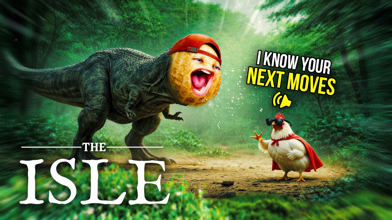 TheBurntPeanut’s Allosaurus Family vs Mr. Chicken (The Isle) - YouTube