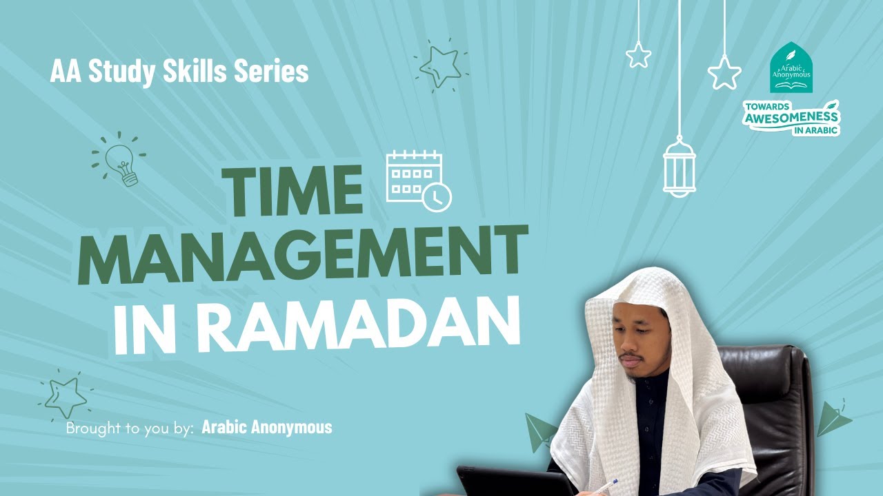 Time Management in Ramadan - YouTube