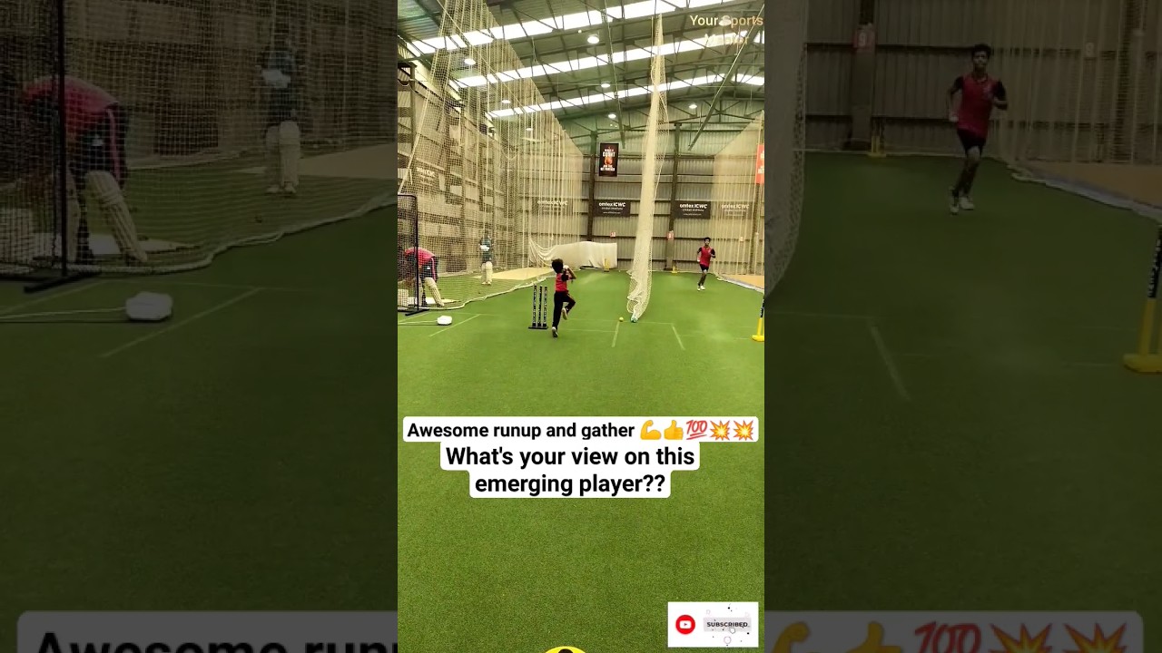 Emerging junior player | Fast bowler | #cricket #shortsfeed # ...