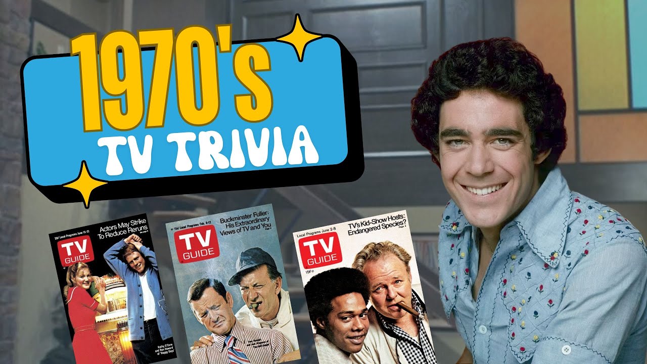 1970's Nostalgia TV Pub Quiz - How Well Do You Know 1970s TV? Test ...