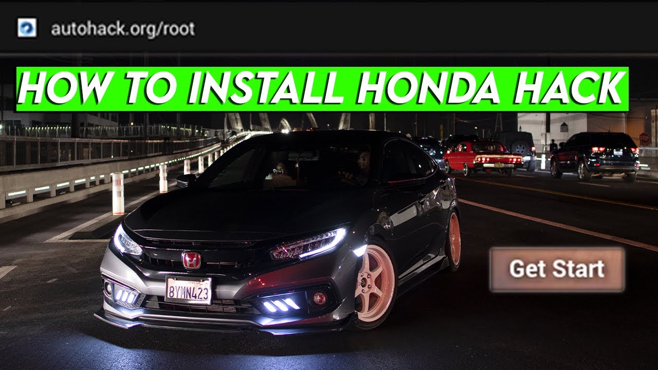 How To Install Honda Hack | Tune / Use Apps on the Head Unit | 10th Gen ...