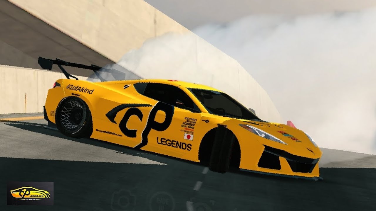 Livery CP LEGENDS Corvette C8 (Tutorial Design) - YouTube
