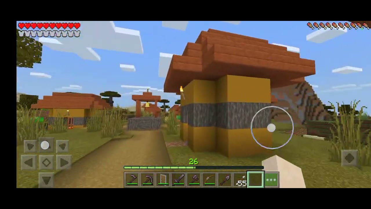 Minecraft 100 days challenge day 8..🙂 - YouTube