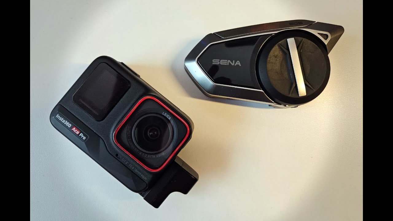 Motovlog Setup: Sena 50S + Insta360 Ace Pro - YouTube