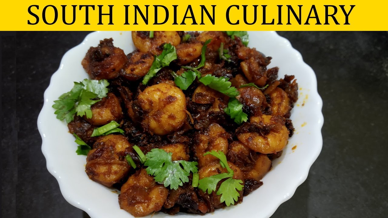 How to make Prawn fry in Tamil | இறால் வறுவல் செய்வது எப்படி| Eral fry ...