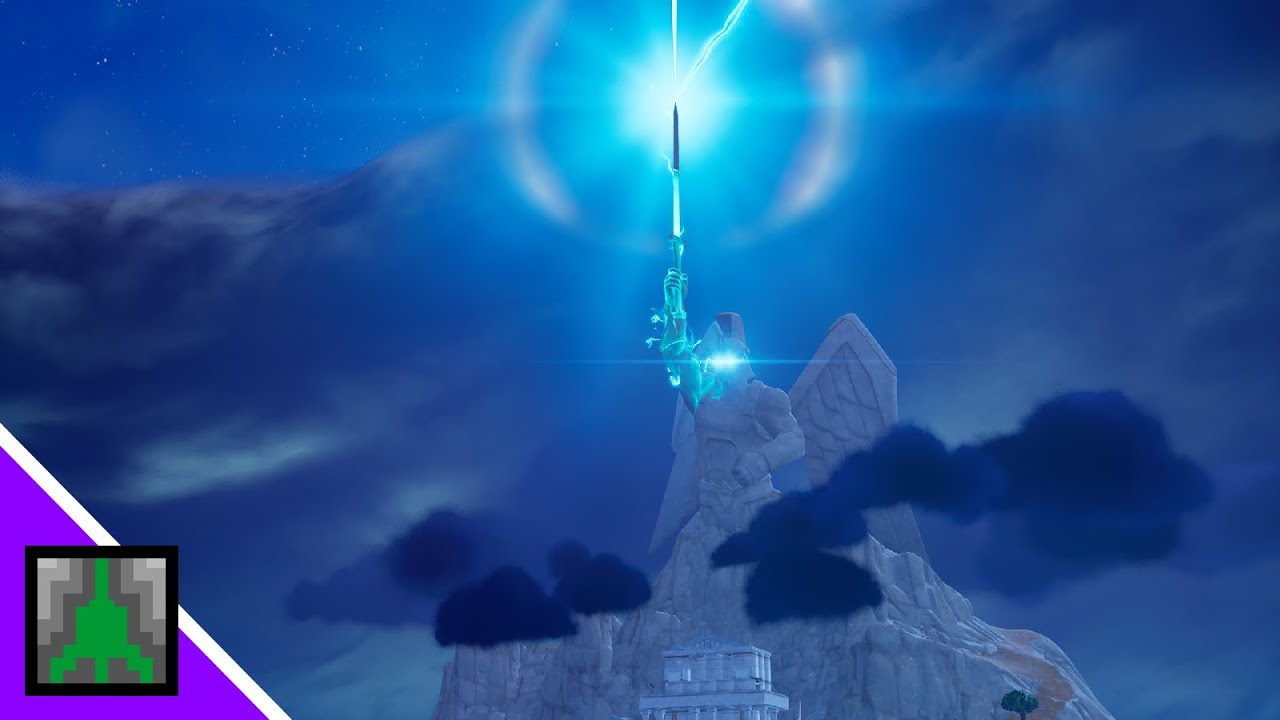 Fortnite Mount Olympus Mini Live Event! - YouTube
