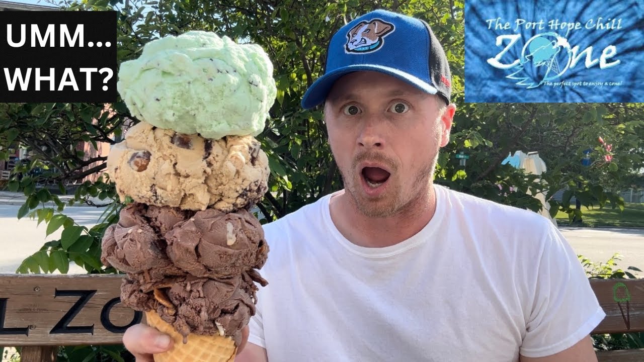 CAN I FINISH MICHIGAN'S BIGGEST ICE CREAM CONE CHALLENGE? - YouTube