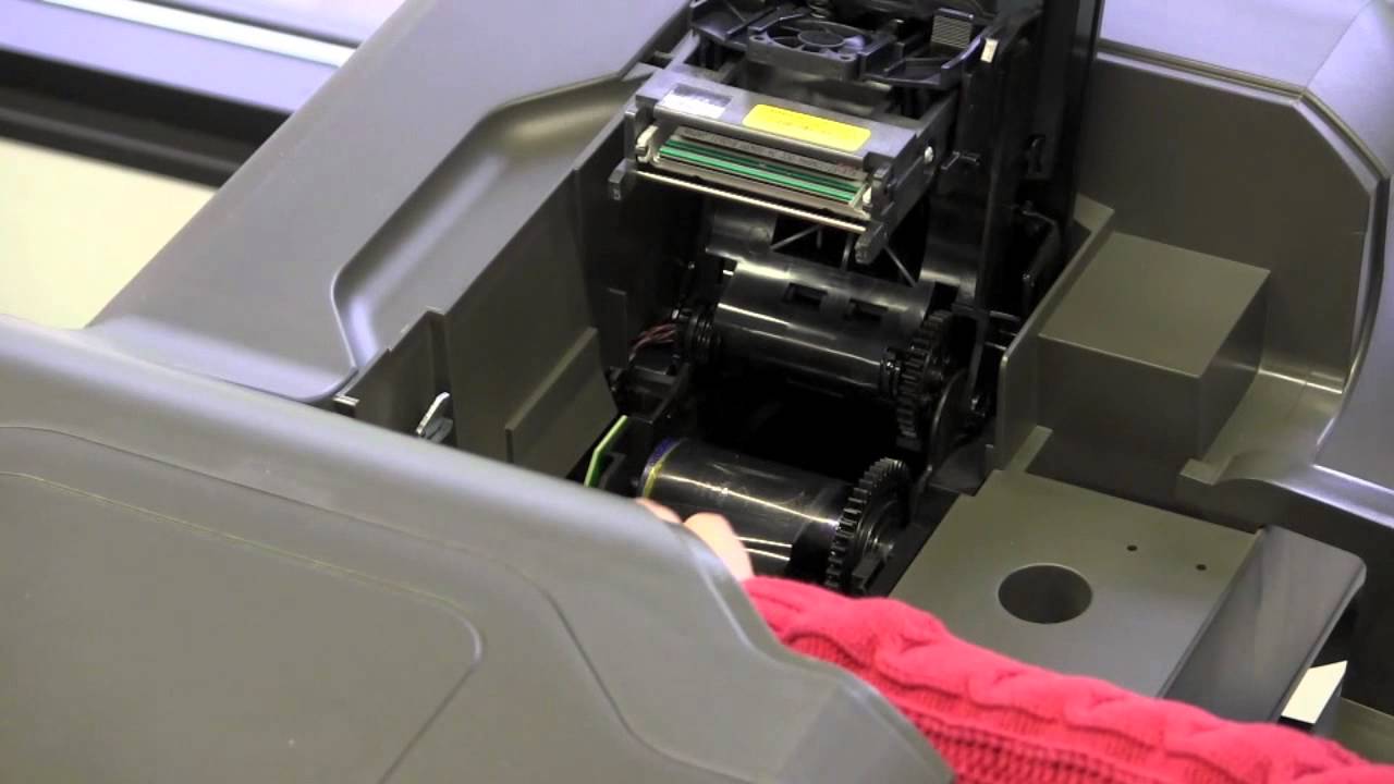 CD800 Multihopper Card Printer - YouTube