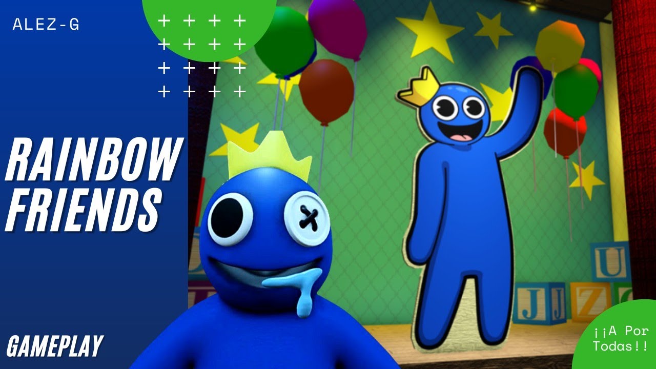 ¡ACÉRCATE... VAMOS A JUGAR JUNTOS! - Rainbow Friends (Gameplay 2.0 ...