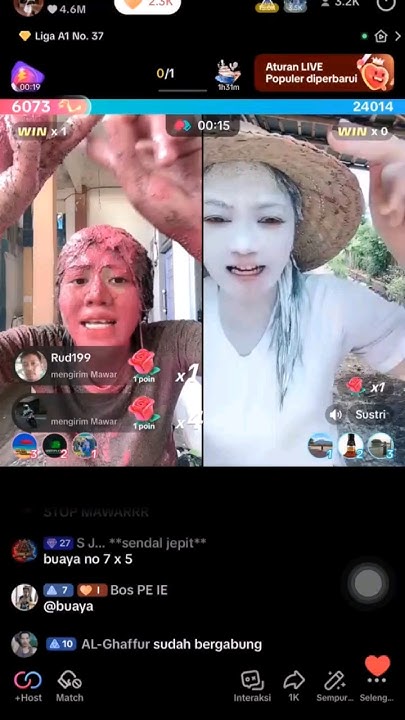 Ketika room mina dijagain sama bos buaya - YouTube