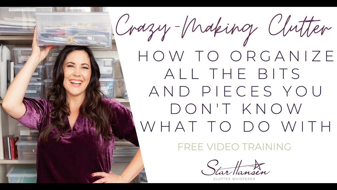 Crazy-Making Clutter Class - YouTube