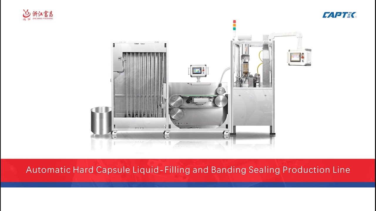 Automatic Hard Capsule Liquid Filling and Banding Sealing Production ...