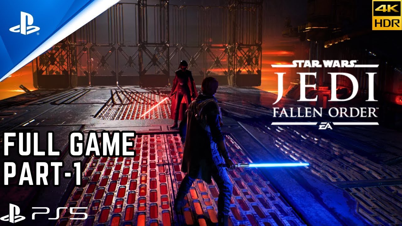 Star Wars Jedi: Fallen Order Gameplay Walkthrough | PART-1 | PS5 4K 60 ...