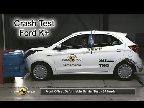 Crash Test of Ford Ka+ - YouTube