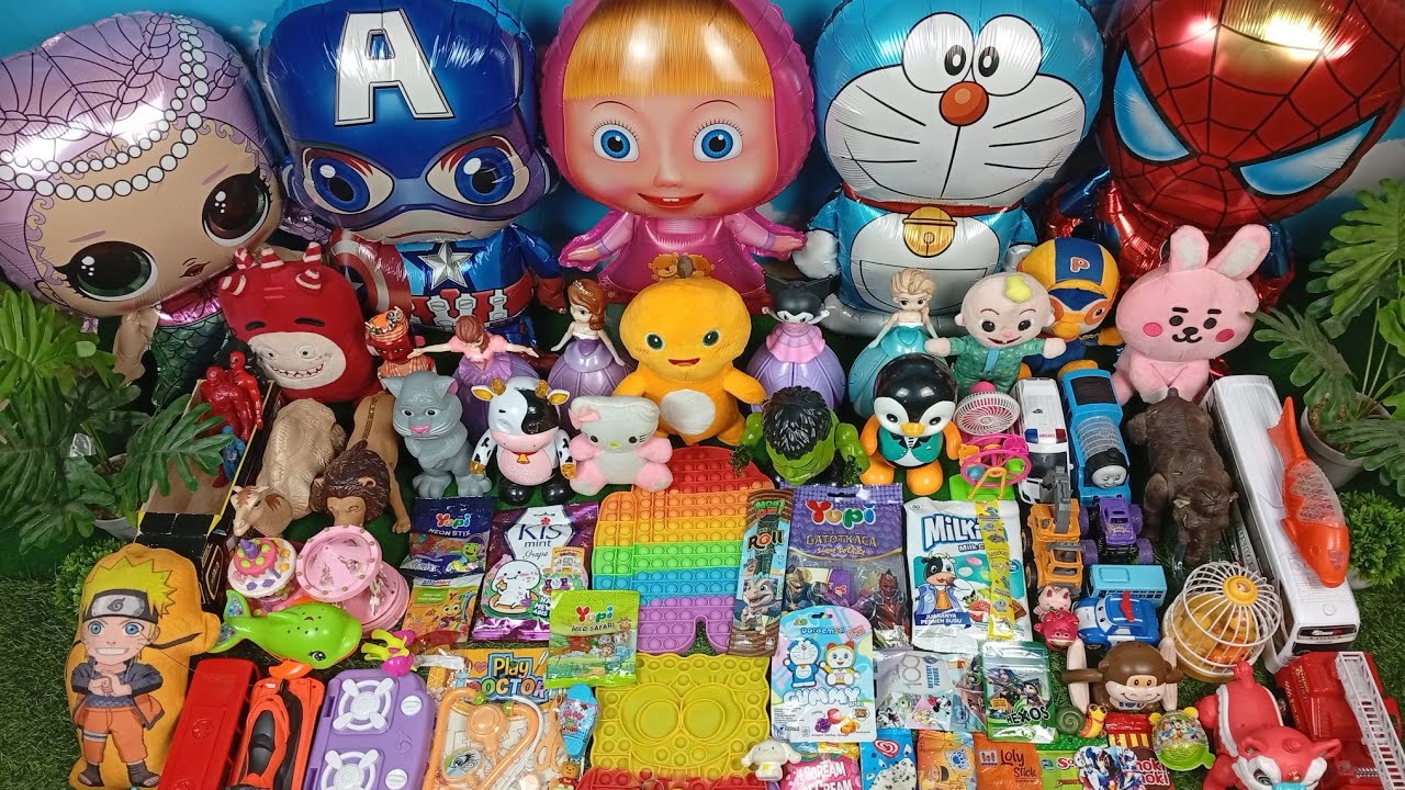 hunting eskrim masak masakan dokteran permen yupi baby shark marsha and ...