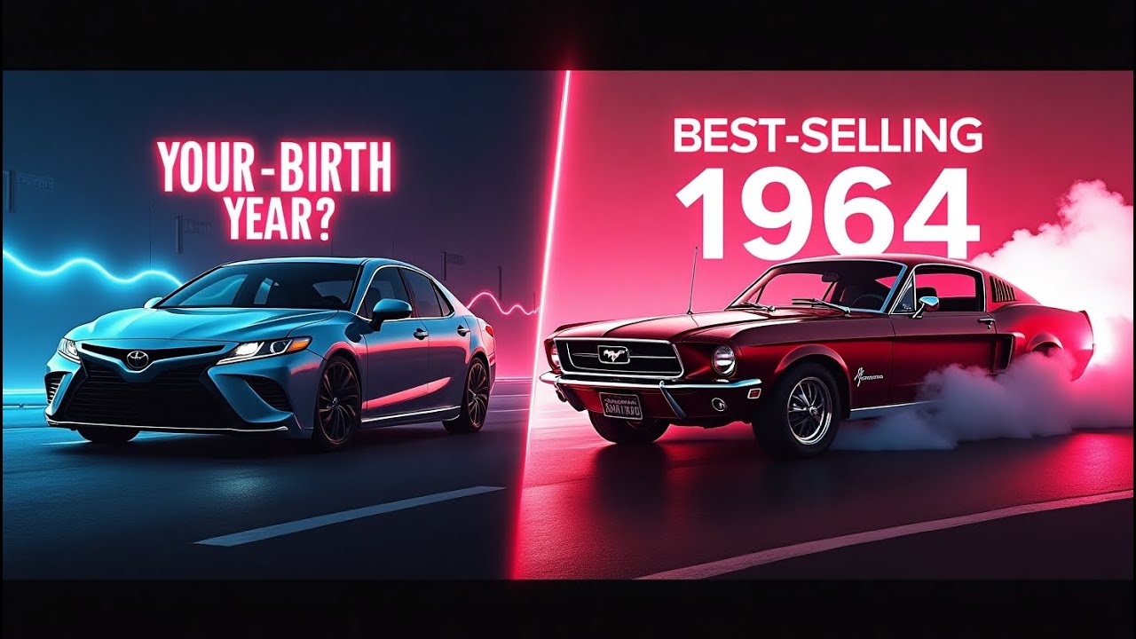 What was the BEST selling car the year you were born? | Curious List - YouTube