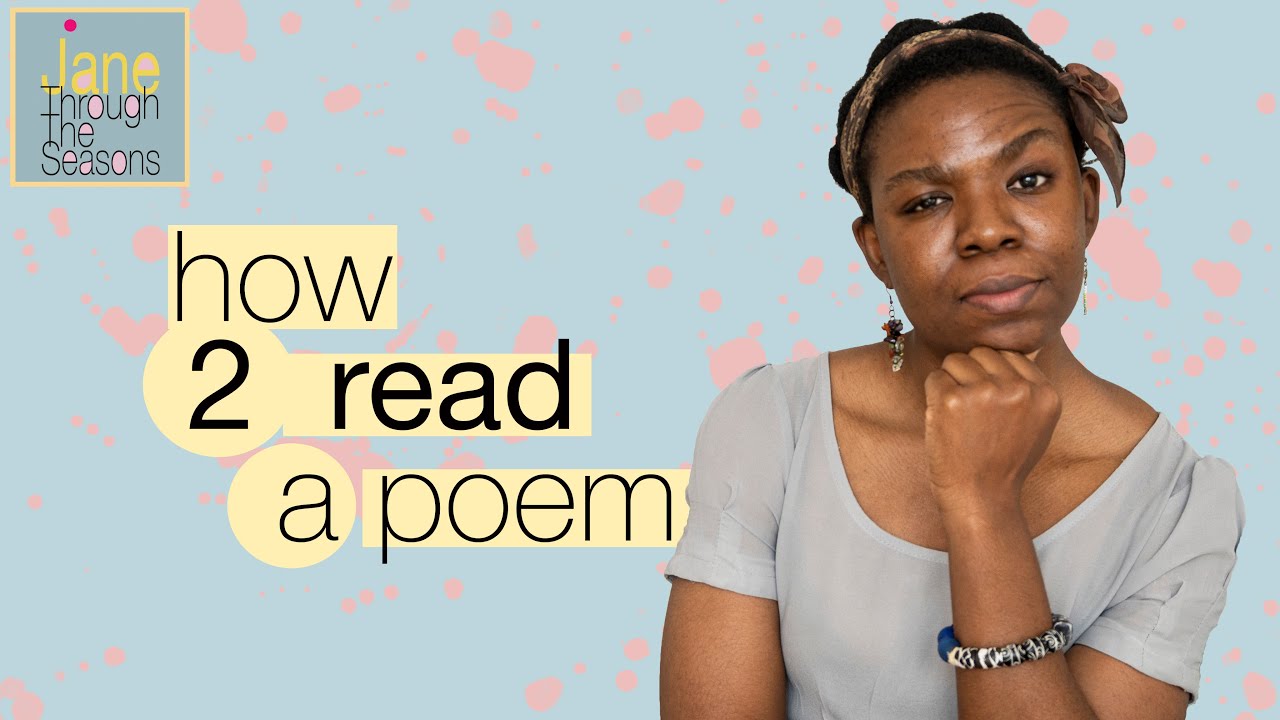 In Poetry 02 How To Read A Poem YouTube In Poetry 02 How To Read A Poem YouTube