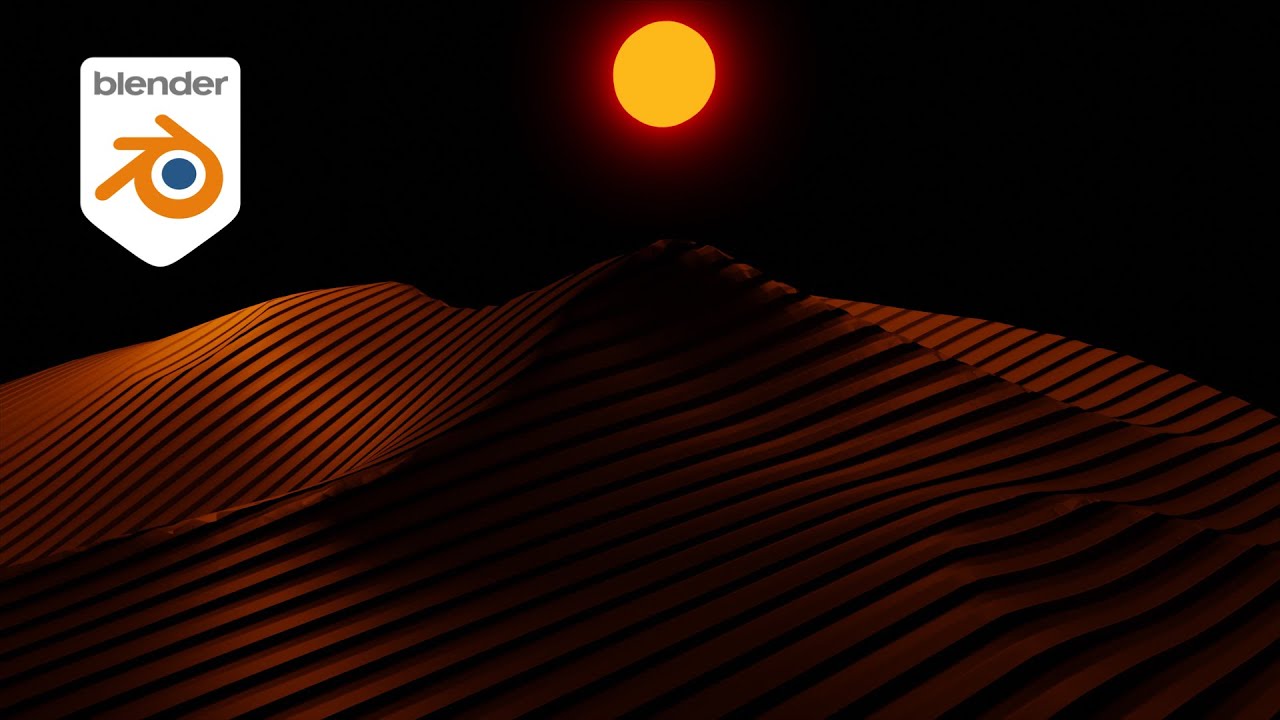 Make Abstract Landscape Terrains With This Technique | Blender Tutorial ...