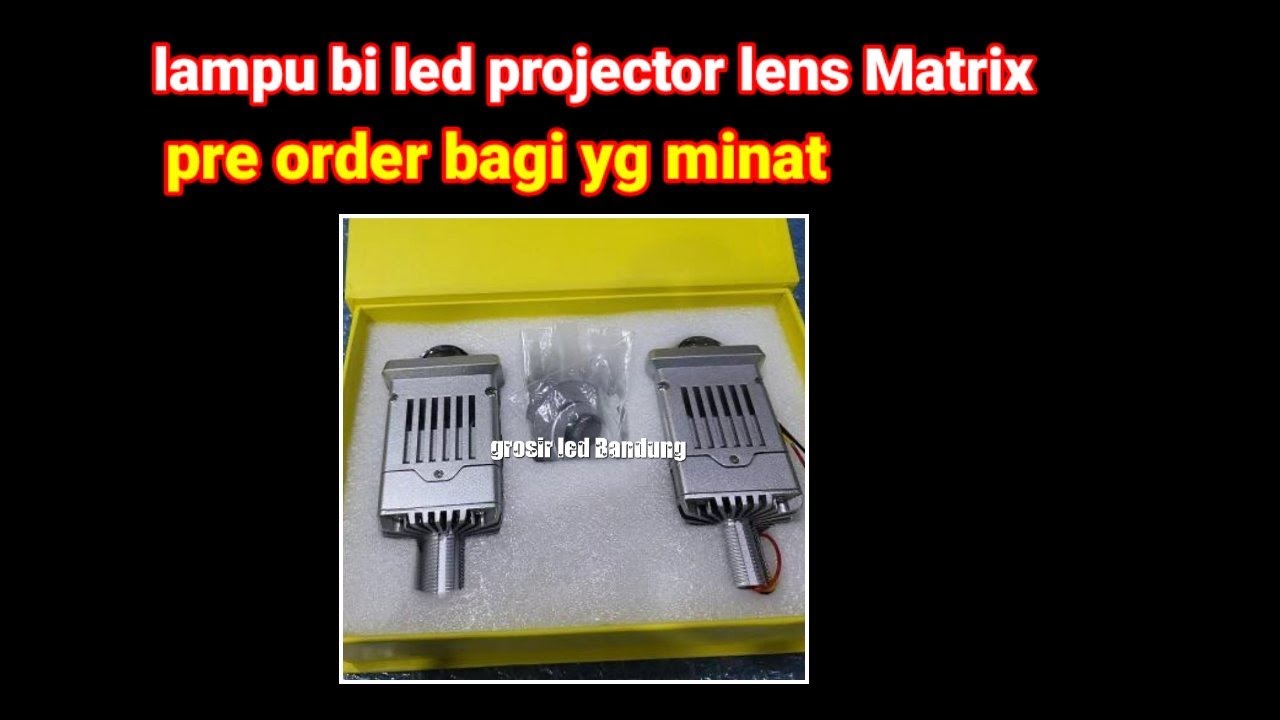 Pre order bi led projector lens Matrix bifocal P9 harga terjangkau bagi ...